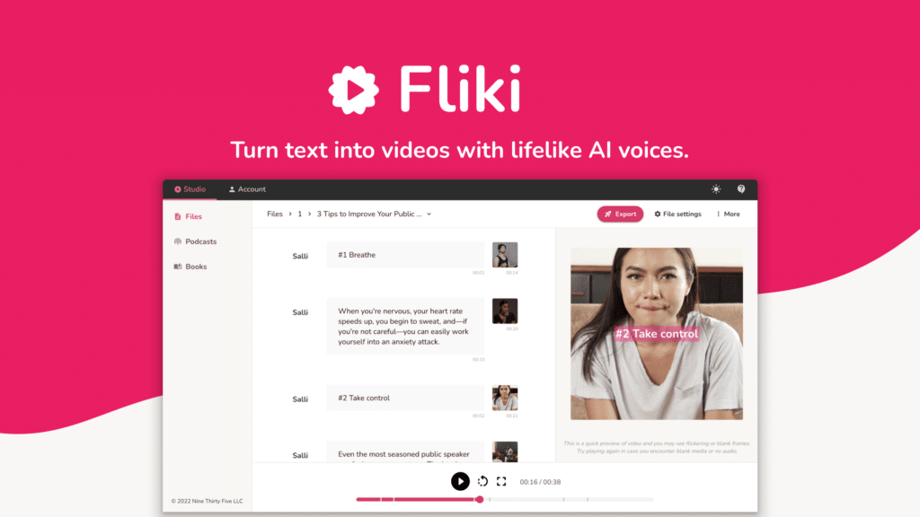 Fliki Review: IA para crear vídeos fácilmente | iapara.com